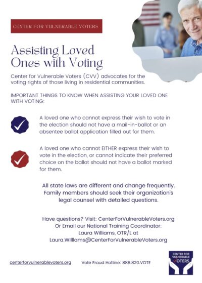 Elderly Voting - Center for Vulnerable Voters